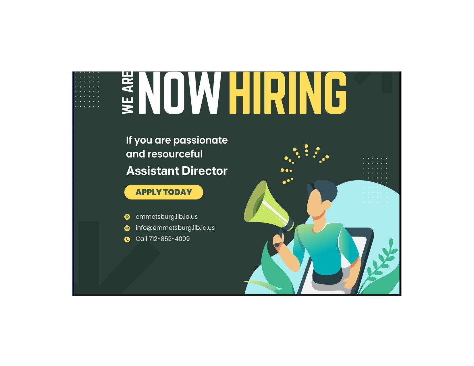 Emmetsburg Public Library :: Emmetsburg Public Library